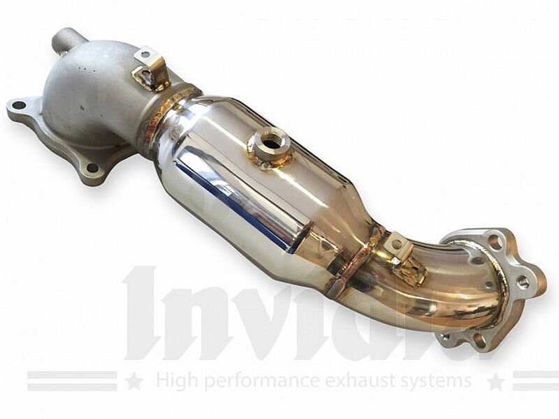 Invidia Downpipe inkl. Race Kat 200cpi Honda Civic Type R FK8 2017-, 1. ...