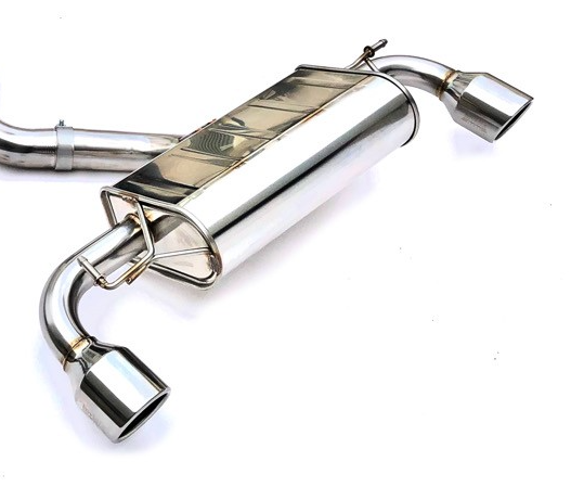 Invidia Q300 Toyota Yaris GR Silber gebördelt, 1.519,05